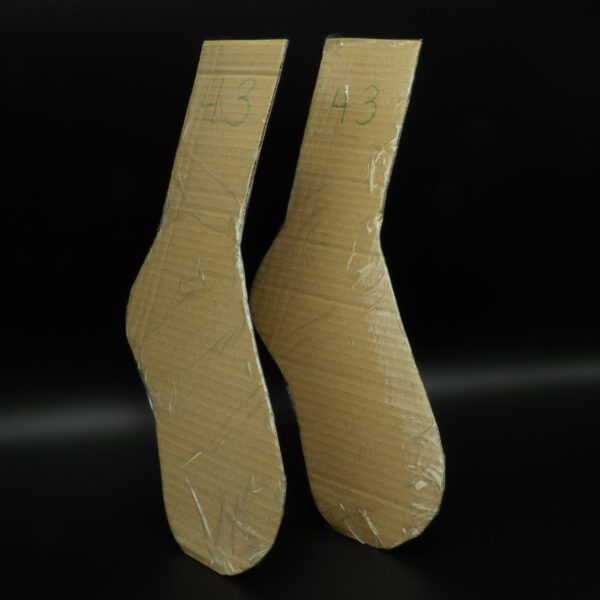 Make your own sock blockers out of cardboard - Twisting Tales Magazine